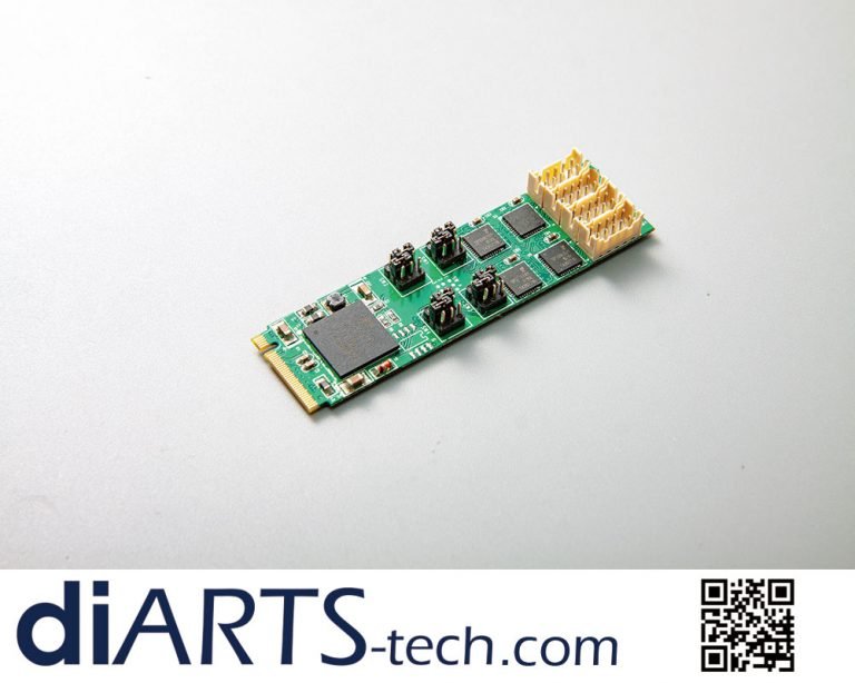 Serial 3 in 1 IPC M.2 4 port RS232 RS422 RS485 - Di-ARTs Technology